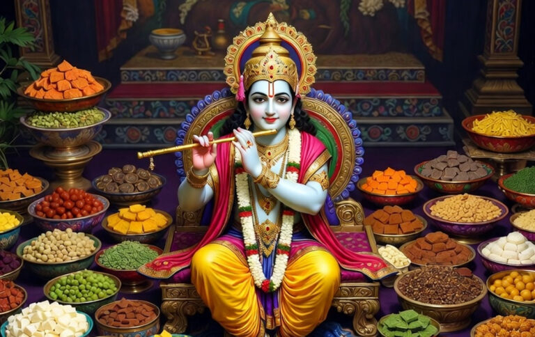 Why Lord Krishna Is Offered 56 Bhog: The Divine Story Behind India’s ...